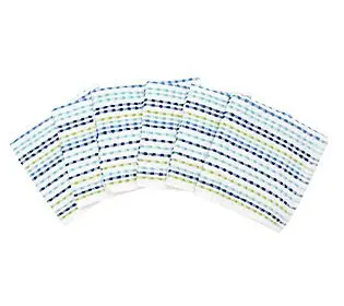 RITZ 6-piece Pebble Cotton Terry Bar Mop Dishcl Oths Set - One-color