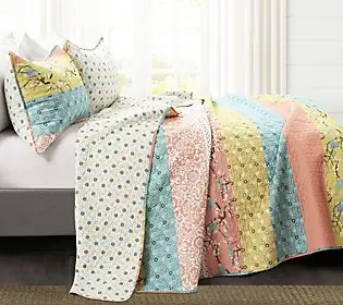 LUSH DECOR Royal Empire 3-piece Full/queen Quilt Lush D Ecor - One-color