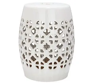 SAFAVIEH Circle Lattice Garden Stool
