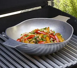 WILTON ARMETALE Gourmet Grillware Wok