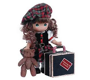 PRECIOUS MOMENTS Scotland Coming To America Dol L - One-color