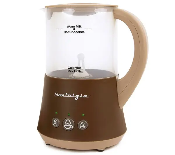 NOSTALGIA Frother & Hot Chocolate Maker