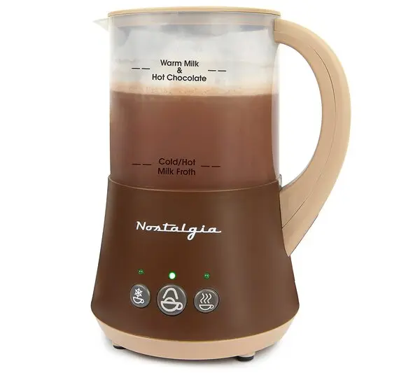 NOSTALGIA Frother & Hot Chocolate Maker