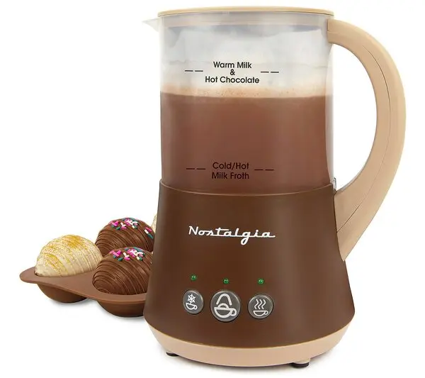 NOSTALGIA Frother & Hot Chocolate Maker