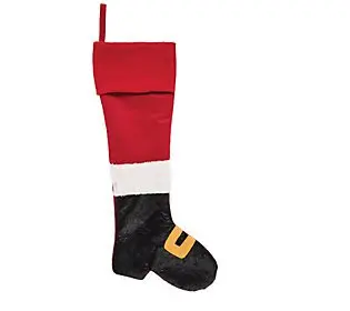 C&F HOME Santa Boot Stocking