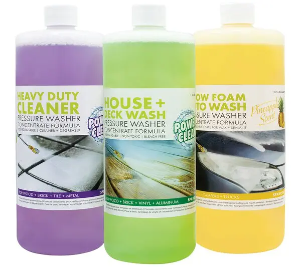 SUN JOE 1-quart Pressure Washer Concentrate Variety Pack - One-color
