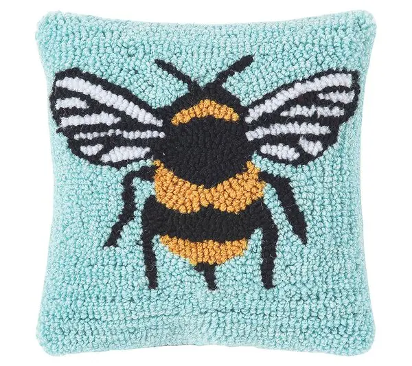 VALERIE PARR HILL 8' X 8' Spring Bumble Bee Petite Throw Pillow B Y Valerie - One-color