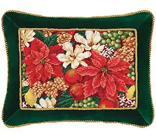C&F HOME Crimson Glory Pillow - One-color