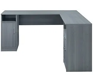 TECHNI MOBILI Functional L-shaped Computer Desk With Storage