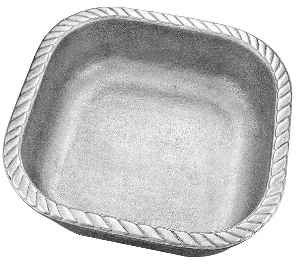 WILTON ARMETALE Gourmet Grillware Square Bowl - One-color