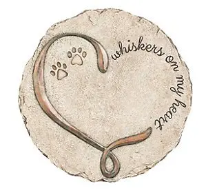 EVERGREEN Enterprises Whiskers On My Heart, Gar Den Stone - One-color