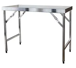 SPORTSMAN Series Stainless Steel Portable Foldi Ng Work Table - Silver