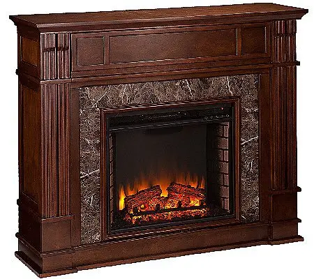 QVC Harper Electric Media Fireplace