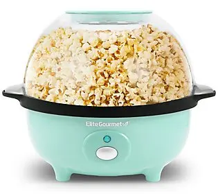 ELITE Gourmet 3 Quart Popcorn Popper - One-color