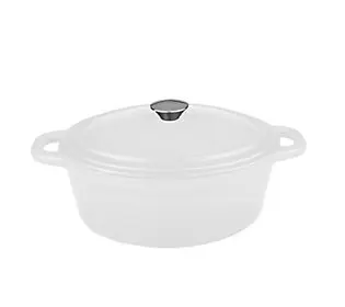 BERGHOFF Neo 8-qt Cast-iron Oval Covered Casser Ole - One-color