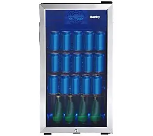 DANBY 3.1 Cu. Ft. Stainless Free-standing Bever Age Center - One-color