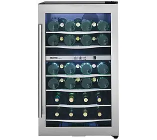 DANBY 38-bottle Dual Zone Free-standing Wine Co Oler - One-color
