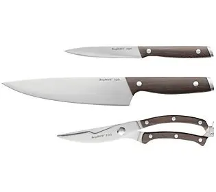 BERGHOFF Ron 3-pc Natural Cutlery Set - One-color