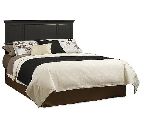 HOME STYLES Bedford Black King Headboard - One-color