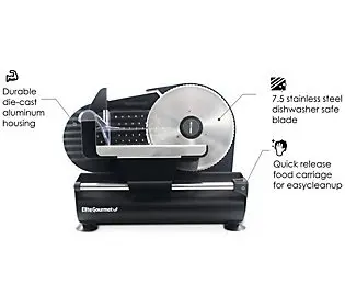 ELITE Ultimate Precision Electric Deli Meat Slicer