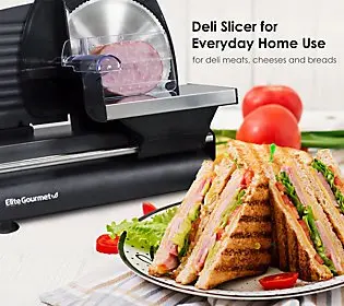 ELITE Ultimate Precision Electric Deli Meat Slicer