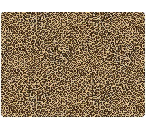 BUNGALOW FLOORING Leopard Desk Chair Mat