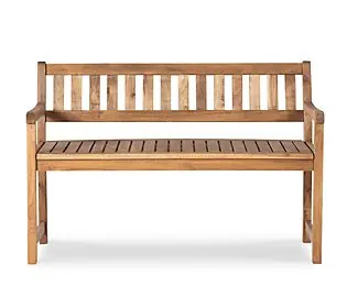 LINON Home Indoor/outdoor Sutton Teak Bench