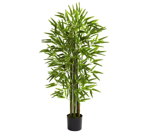 NEARLY NATURAL 4' Bamboo Tree By - One-color