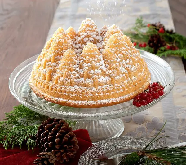 NORDICWARE Pine Forest Bundt Pan & Cake Mix Se T