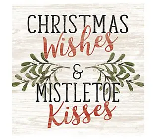 YOUNG'S INC. Christmas Wishes &mistletoe Kisses - One-color