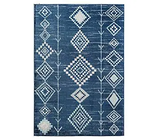 RUGS AMERICA Soleil Br15 Tribal Moroccan 5' X 'area Rug - One-color