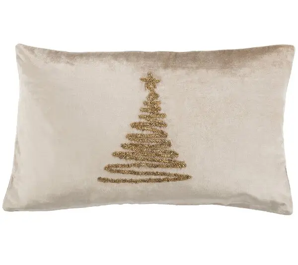 SAFAVIEH Enchanted Evergreen 1' X 1'8' Pillow - One-color