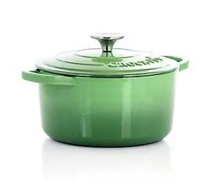 CROCK-POT 3 Quart Enameled Cast Iron Dutch Oven With Lid - One-color