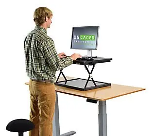 UNCAGED ERGONOMICS Changedesk Mini Standing Des K Converter