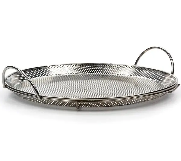 RSVP Bbq Precision Pierced Pizza Pan - One-color