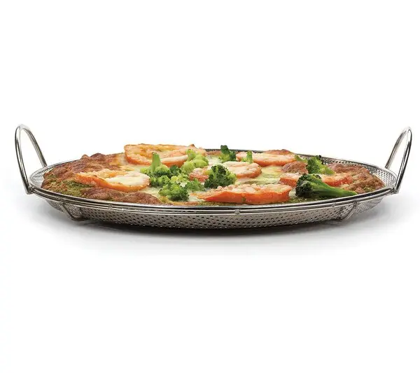 RSVP Bbq Precision Pierced Pizza Pan