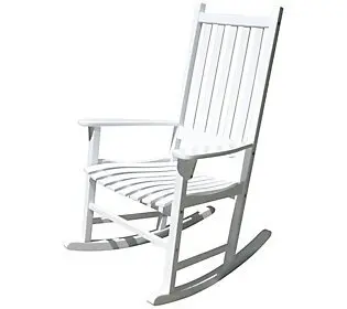 NORTHBEAM Traditional Rocking Chair White