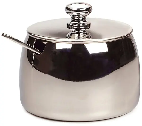 RSVP Sugar Bowl With Spoon - One-color