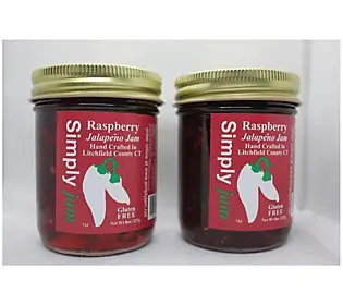 SIMPLY JAM 8oz Jars Of Raspberry Jalapeno H T Pepper Jam - One-color