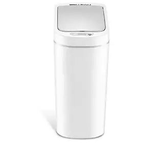 NINE STARS 1.9 Gal. Motion Sensor Trash Can