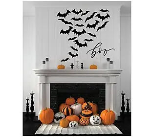 COURTSIDE MARKET Boo Bats 24x24 Decal - One-color