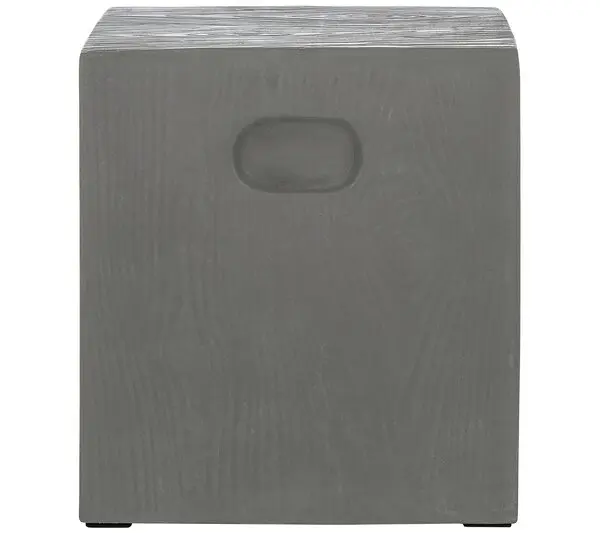 SAFAVIEH Cube Indoor/outdoor Modern Concrete Ac Cent Table - One-color