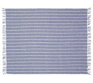 OX BAY TRADING CO. Ox Bay Trading & Supply Co. Blue Highrise Throw Blanket - One-color