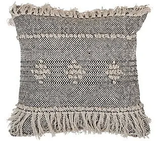 OX BAY TRADING CO. Ox Bay Trading & Supply Co. Trendy Gray Pillow - One-color