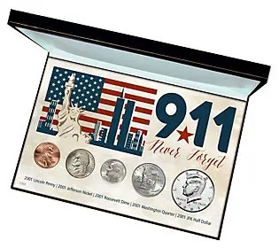 AMERICAN COIN TREASURES 9-11 Never Forget Coin Collection - One-color