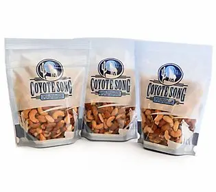 COYOTE SONG FARMS 16-oz Roasted & Salted De Luxe Mixed Nuts - One-color