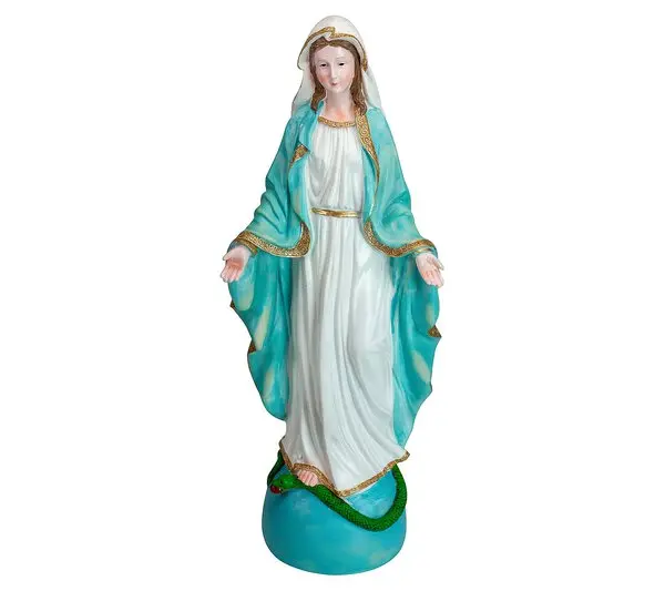NORTHLIGHT 24' Virgin Mary Religious Outdoor Ga Den Statue - One-color