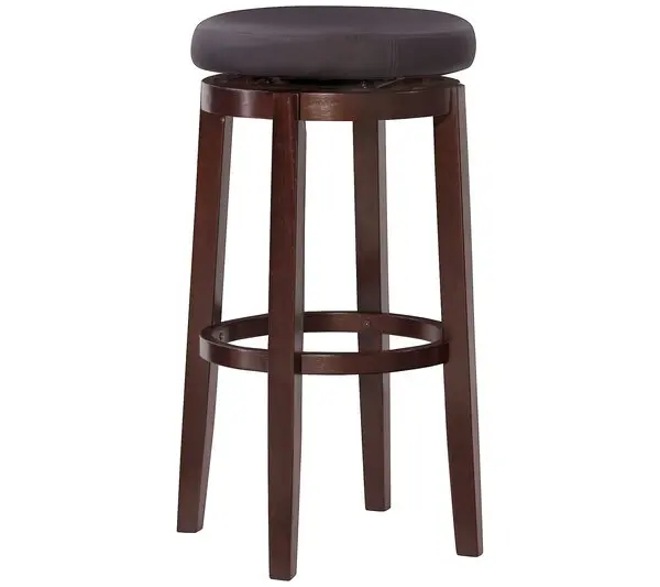 LINON Home Clea Backless Swivel Seat Bar Stool - One-color