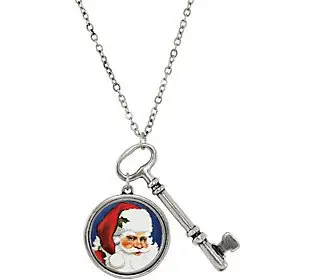 AMERICAN COIN TREASURES Santa's Magic Key With Colorized Washington Qua Rter - One-color