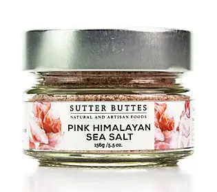 SUTTER BUTTES NATURAL AND ARTISAN FOODS Set Of 3 Pink Himalayan Salt - One-color